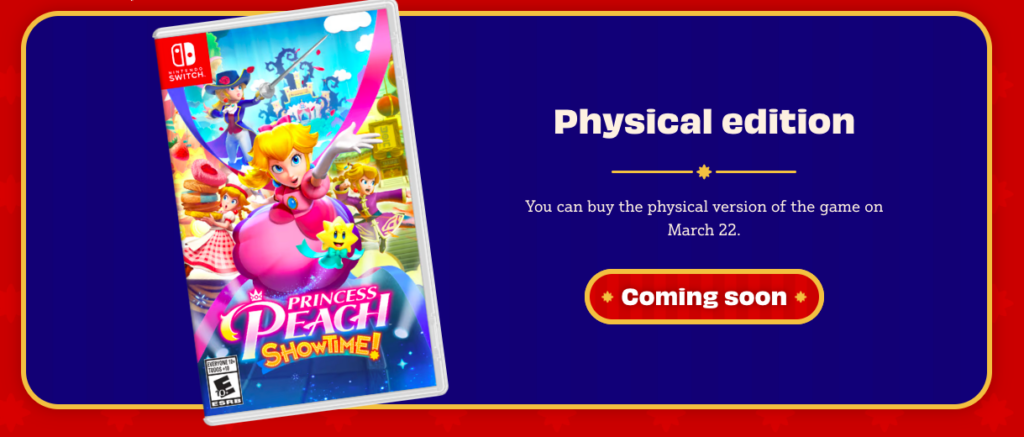 “Princess Peach: Showtime!” Game Available for Pre-Order - NamiComi