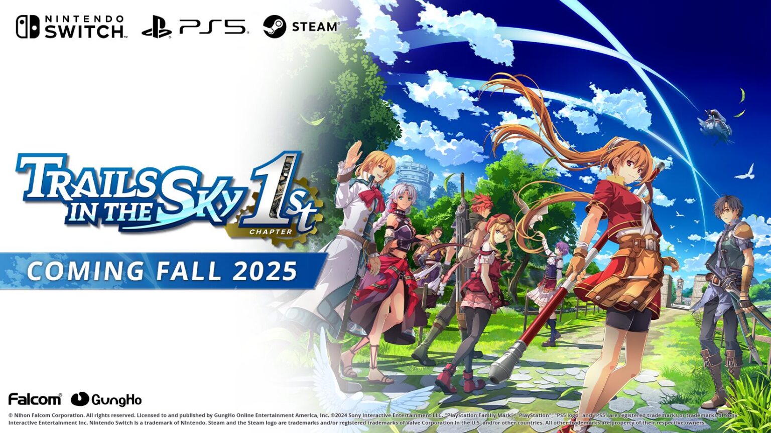 New Trailer for the “Trails in the Sky 1st Chapter” Remake Game - NamiComi
