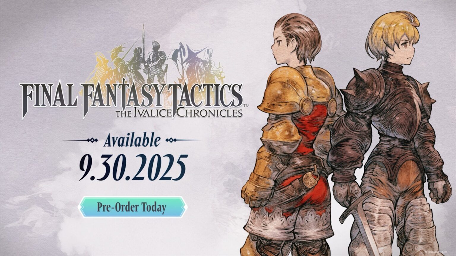 “Final Fantasy Tactics: The Ivalice Chronicles” Game Releases Battle ...