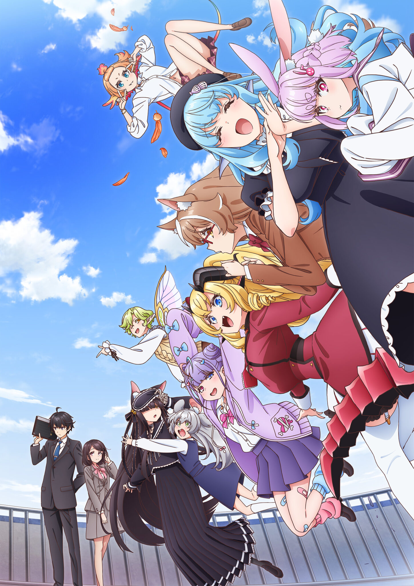 “Jingai Kyoushitsu no Ningen-girai Kyoushi” Anime Reveals New Visual ...